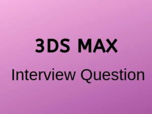 100 Top 3DS MAX Multiple Choice Questions and Answers - Nhlink.net