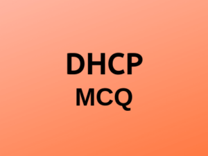 100 Top DHCP Multiple choice Questions and Answers - Nhlink.net