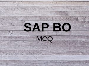 100 Top SAP BO Multiple Choice Questions and Answers - Nhlink.net