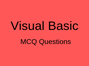 120 Top Visual Basic Multiple Choice Questions and Answers - Nhlink.net